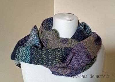 Echarpe en effet factice - color & weave (139) - Au fil de l'autre ...
